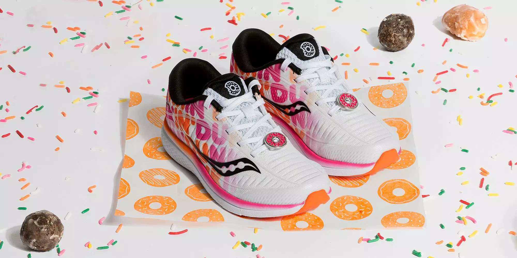 Dunkin' und Saucony bringen süße neue Sneaker für den Boston-Marathon