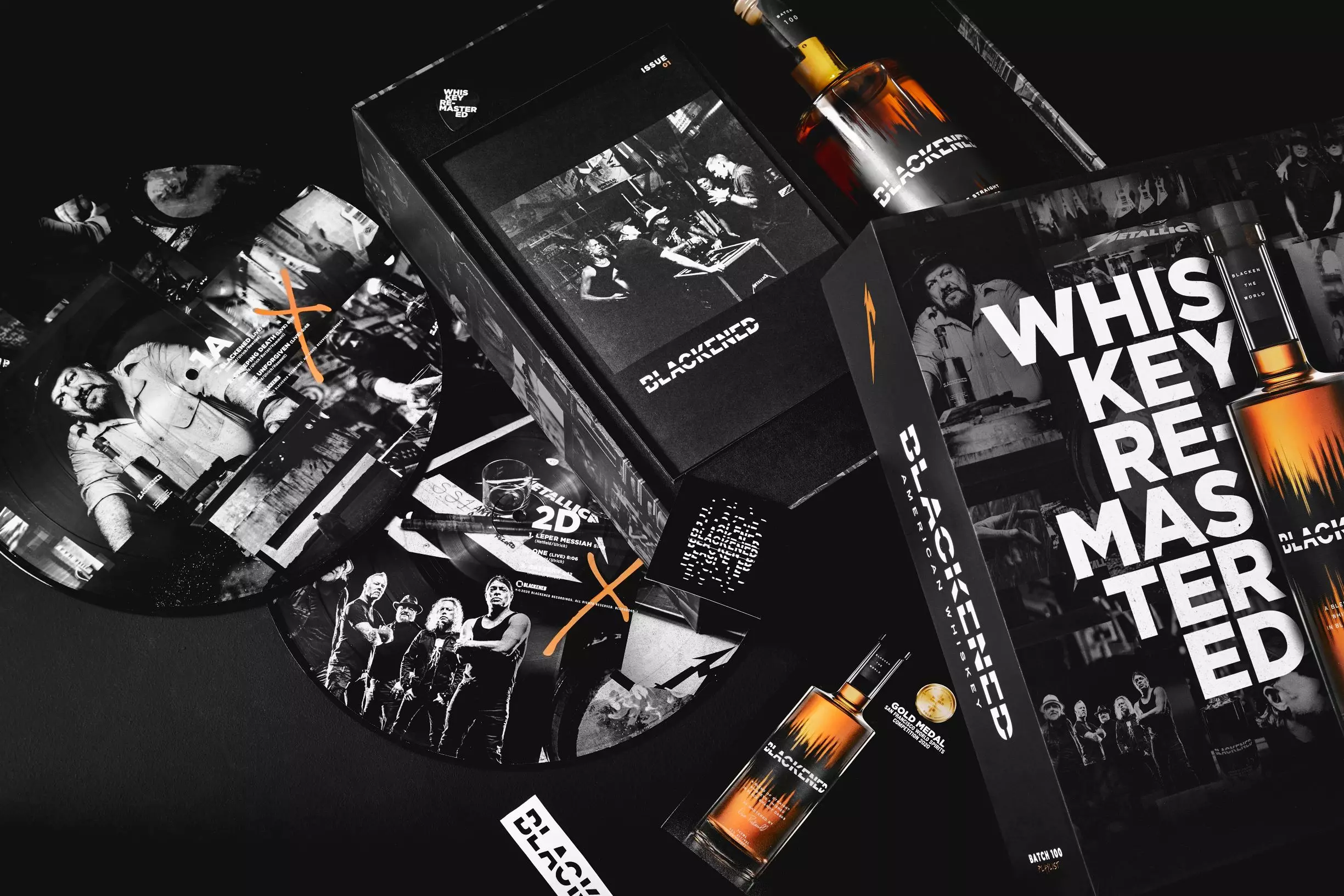 Metallica lanza el set de caja de whisky 'Batch 100' de edición limitada 50920_3